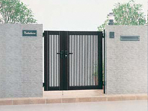 プリレオ R2型 両開き-LIXIL(TOEX) - 門扉ならエクスショップ