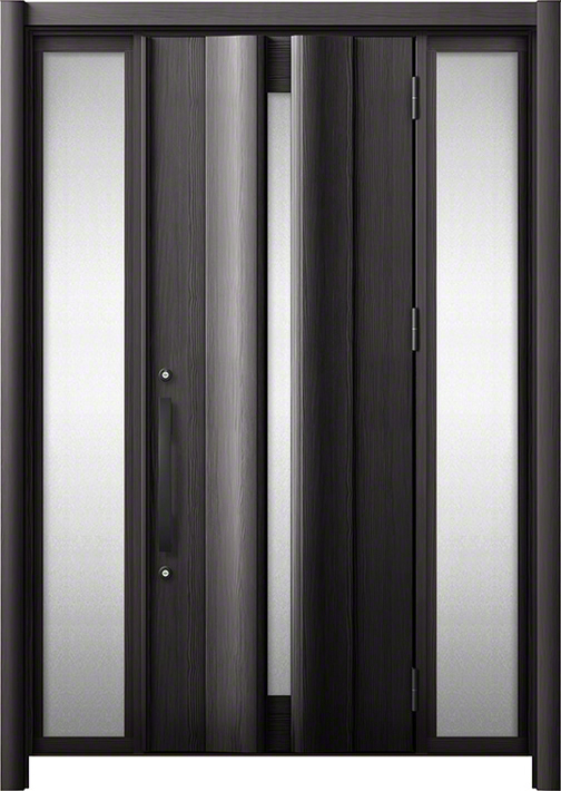 リシェント3 G12型 断熱仕様k4型(木目調) | 両袖 | トリノパイン | 標準幅×標準高さ -玄関ドアならエクスショップ