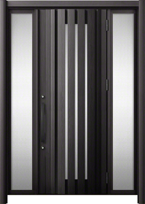 リシェント3 G14型 断熱仕様k4型(木目調) | 両袖 | トリノパイン | 標準幅×標準高さ -玄関ドアならエクスショップ