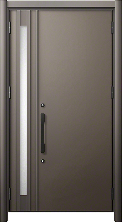 リシェント3 M17型 断熱仕様k4型(アルミ色) | 親子 | オータムブラウン | 標準幅×標準高さ -玄関ドアならエクスショップ