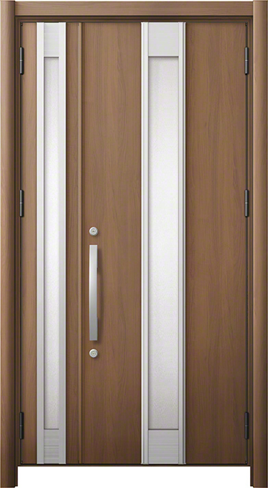 リシェント3 M77型 断熱仕様k4型(木目調) | 親子 | クリエモカ | 標準幅×標準高さ -玄関ドアならエクスショップ