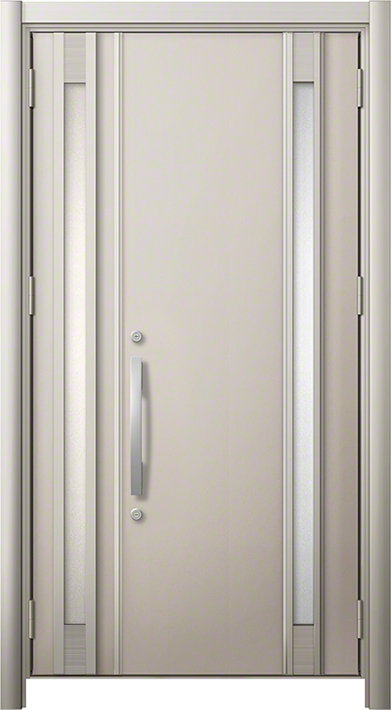 リシェント3 M78型 断熱仕様k4型(アルミ色) | 親子 | シャイングレー | 標準幅×標準高さ -玄関ドアならエクスショップ