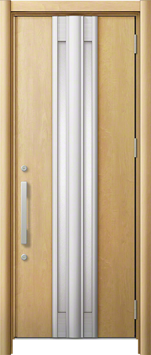 リシェント3 G77型 断熱仕様k2型(木目調) | 片開き | クリエペール | 標準幅×標準高さ -玄関ドアならエクスショップ