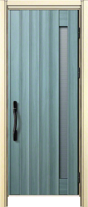 ドアリモ 断熱ドア N05T D4仕様(木目調) | 片開き | アイスブルーノーチェ | 標準幅×標準高さ -玄関ドアならエクスショップ