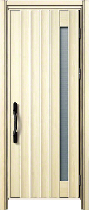 ドアリモ 断熱ドア N05T D4仕様(木目調) | 片開き | バニラウォールナット | 標準幅×標準高さ -玄関ドアならエクスショップ