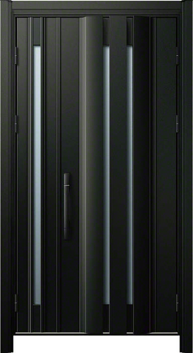 ドアリモ 玄関ドア D30 断熱ドア C05N D4仕様(アルミ色) | 親子 | カームブラック | 標準幅×標準高さ -玄関ドアならエクスショップ