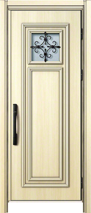 ドアリモ 断熱ドア E03 D4仕様(木目調) | 片開き | バニラウォールナット | 標準幅×標準高さ -玄関ドアならエクスショップ