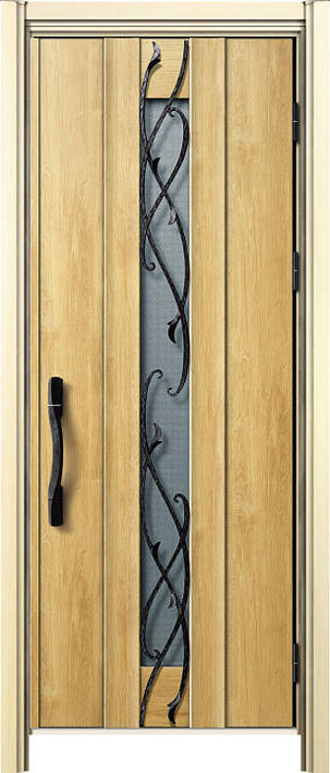 ドアリモ 断熱ドア E09T D4仕様(木目調) | 片開き | シナモンオーク | 標準幅×標準高さ -玄関ドアならエクスショップ