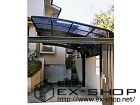 東京都世田谷のLIXIL リクシル（トステム）カーポート施工例(テールポートシグマ 積雪～20cm対応:1782211-1)