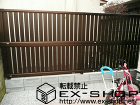 東京都練馬区のLIXIL リクシル(TOEX)機能門柱・ポスト施工例(ファンクションユニット ウィルモダン ♯11:6685469-2)