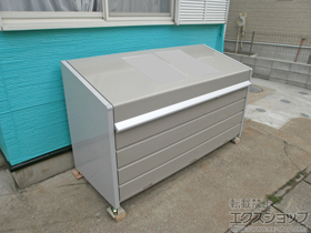 ダストボックスミニ メッシュ床タイプ DBN-187M 1000Lの施工例一覧 | ゴミステーションならエクスショップ