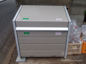 ダストボックスミニ メッシュ床タイプ DBN-106M 400Lの施工例一覧 | ゴミステーションならエクスショップ