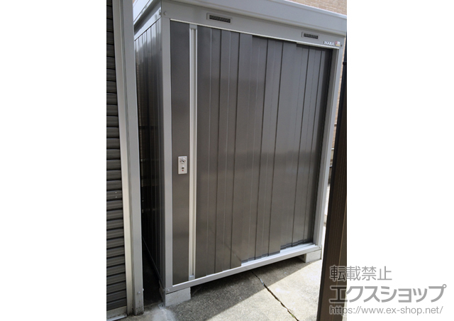 東京都八王子市のイナバ物置・屋外倉庫施工例(ネクスタ 一般型 (NXN-28CS)＋オプション 棚板:26826123-1)