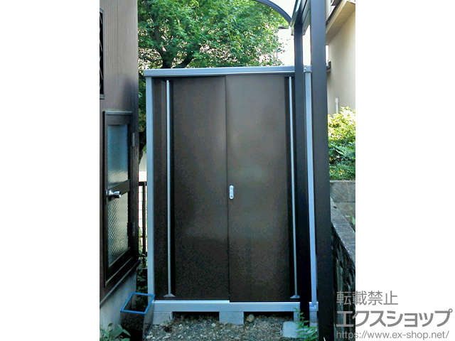 神奈川県横浜市のイナバ物置・屋外倉庫施工例(シンプリー 一般型（MJX-137EP TB）:28193126-2)