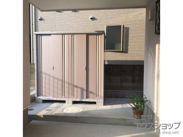 埼玉県川口市のイナバ物置・屋外倉庫施工例(シンプリー 一般型 (MJX-199EP):28945027-1)