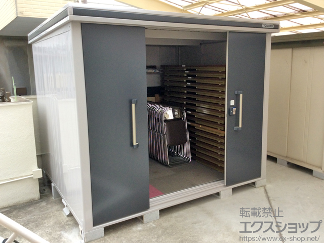 大阪府枚方市のヨドコウ物置・屋外倉庫施工例(エルモ 一般型（LMD-2522 SM）:29923829-1)