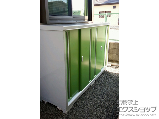 静岡県静岡市のイナバ物置・収納・屋外倉庫施工例(シンプリー 一般型(MJX-196C):31659531-1)