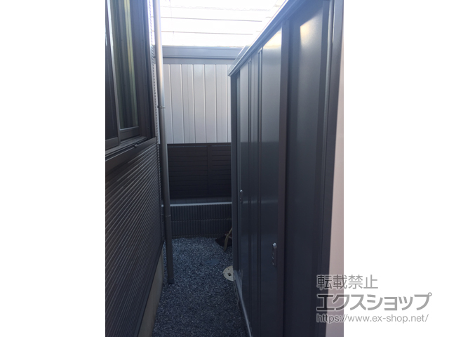 東京都足立区のイナバ物置・屋外倉庫施工例(シンプリー 一般型 (MJX-196E-FS):37170931-1)