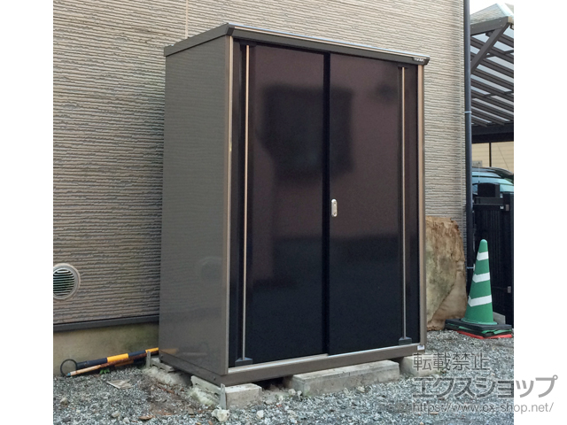 神奈川県横浜市のイナバ物置・屋外倉庫施工例(ナイソーシスター 1520×720×1903 KMW-157E-P:44643941-1)