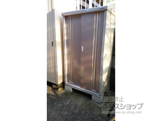 千葉県佐倉市のイナバ物置・屋外倉庫施工例(シンプリー 一般型 900×615×1603 MJX-096D-P-AR:45729841-1)