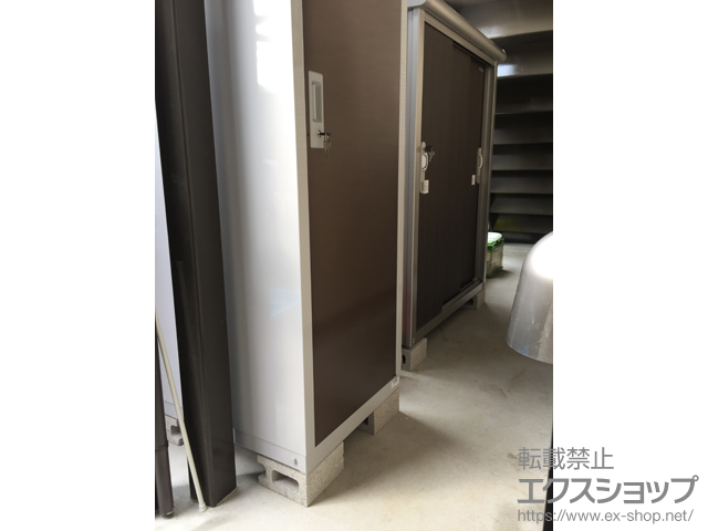 東京都葛飾区のイナバ物置・屋外倉庫施工例(アイビーストッカー 一般型 (BJX-067E-TB):38952632-1)