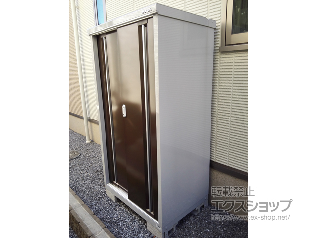 千葉県流山市のイナバ物置・屋外倉庫施工例(シンプリー 一般型 900×615×1603 MJX-096D-P-TB:43513348-1)