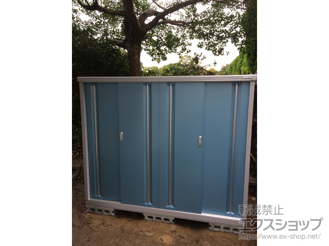 福岡県北九州市のイナバ物置・屋外倉庫施工例(シンプリー 一般型 1940×755×1603 MJX-197D-P-AB:44289049-1)