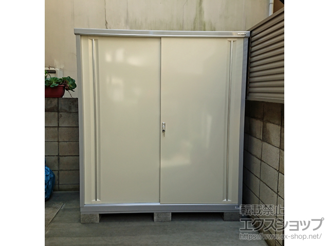 東京都板橋区のイナバ物置・屋外倉庫施工例(シンプリー 一般型 1740×905×1903 MJX-179E-P-FW:49085644-1)