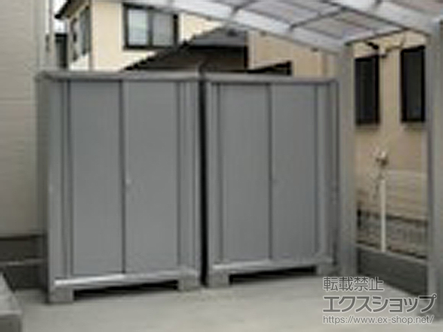 宮城県仙台市のイナバ物置・屋外倉庫施工例(シンプリー 一般型 1320×755×1903 MJX-137E-FS:50019155-4)