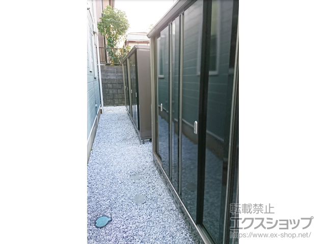 神奈川県横浜市のイナバ物置・屋外倉庫施工例(ナイソーシスター 1940×580×1903（KMW-196E） KMW-196E:53291859-3)