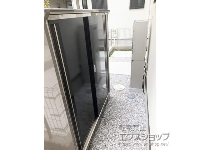 東京都調布市のイナバ物置・屋外倉庫施工例(ナイソーシスター 1520×720×1603（KMW-157D-P） KMW-157D-P:65978261-1)