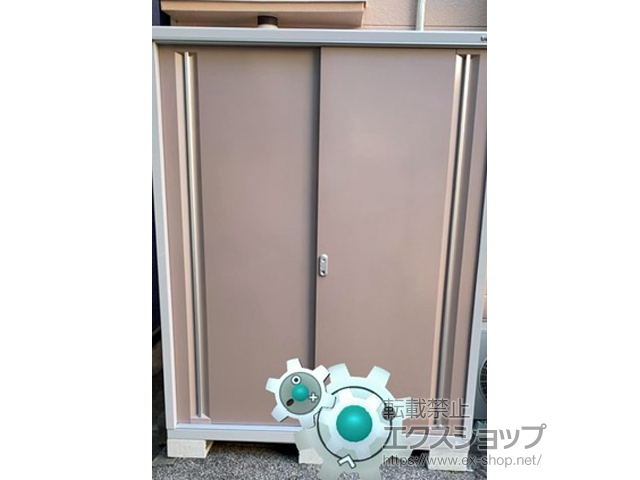 東京都足立区のイナバ物置・屋外倉庫施工例(シンプリー 一般型 1520×755×1903 MJX-157E-【AR】:67088461-1)