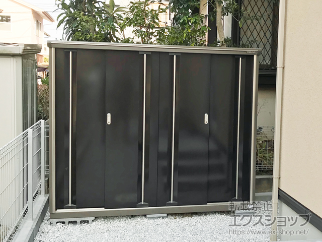 神奈川県横浜市のイナバ物置・屋外倉庫施工例(ナイソーシスター 1940×580×1603（KMW-196D） KMW-196D:57780552-1)