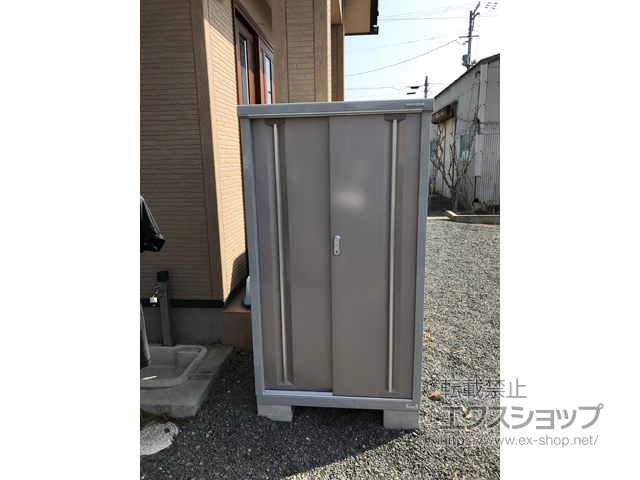 宮城県石巻市のイナバ物置・屋外倉庫施工例(シンプリー 一般型 900×615×1603（MJX-096D-P） MJX-096D-P-AR:57939852-1)