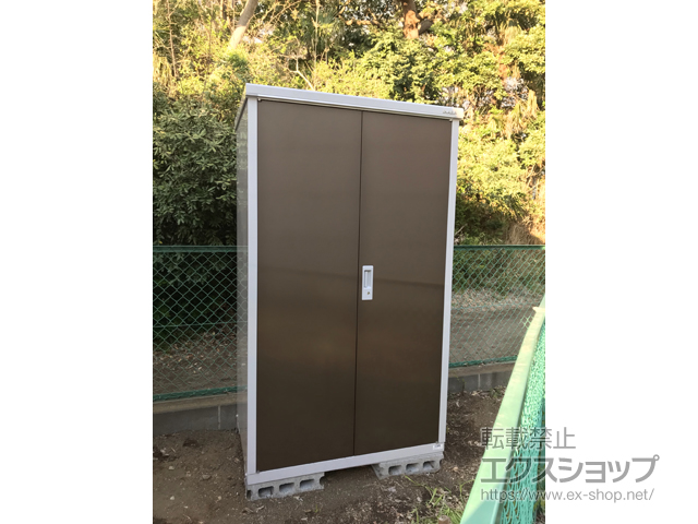 神奈川県藤沢市のイナバ物置・屋外倉庫施工例(アイビーストッカー 1100×755×1903（BJX-117E） BJX-117E-TB:58223052-1)