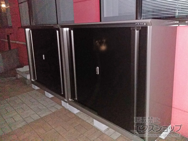 神奈川県相模原市のイナバ物置・屋外倉庫施工例(ナイソーシスター 1520×580×1303【長物収納タイプ】 KMW-156CP:58510153-1)