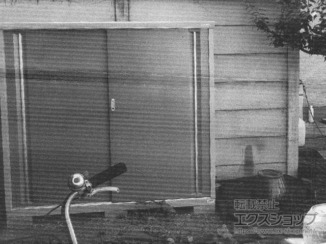 東京都杉並区のイナバ物置・屋外倉庫施工例(シンプリー 一般型 1740×905×1603（MJX-179D-P） MJX-179D-P-AB:59116953-1)