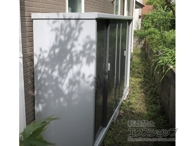 神奈川県三浦郡葉山町のイナバ物置・屋外倉庫施工例(シンプリー 一般型 2160×755×1603（MJX-217D-P） MJX-217D-P-PG:59359454-1)