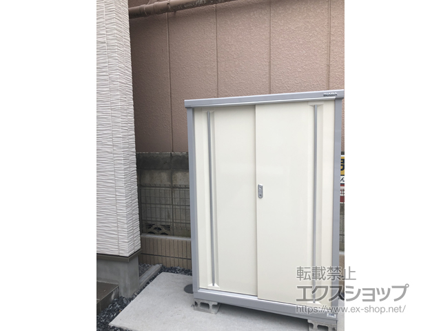 埼玉県新座市のイナバ物置・屋外倉庫施工例(シンプリー 一般型 ( MJX-116D-P-FW):59426854-2)