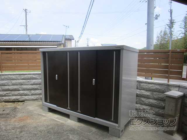 福島県福島市のイナバ物置・屋外倉庫施工例(シンプリー 一般型 ( MJX-197C-TB):61100665-1)