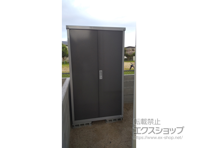 岡山県岡山市のイナバ物置・屋外倉庫施工例(アイビーストッカー （BJX-117E）:63102767-1)