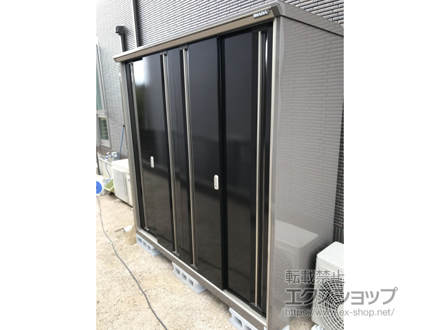 広島県広島市のイナバ物置・屋外倉庫施工例(ナイソーシスター 1940×720×1903 KMW-197E-P:63781768-2)