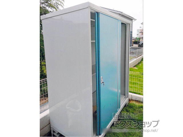 埼玉県上尾市のイナバ物置・屋外倉庫施工例(シンプリー 一般型 1740×905×1903（MJX-179E-P）:65089369-1)