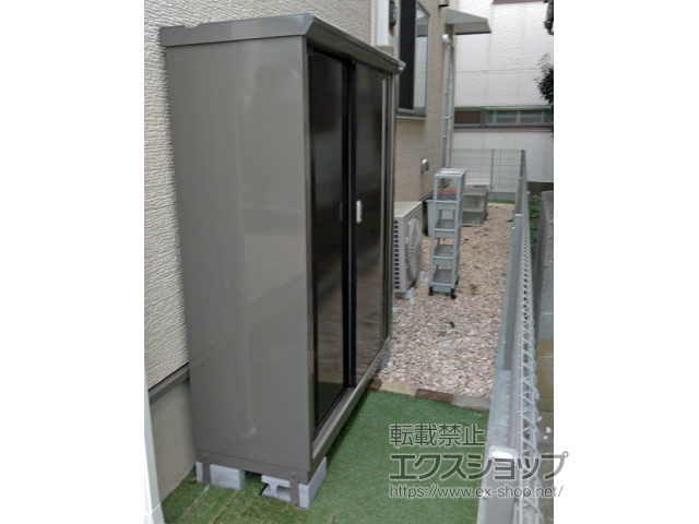 千葉県佐倉市のイナバ物置・屋外倉庫施工例(ナイソーシスター 1320×480×1603 KMW-135D-P:65758069-1)