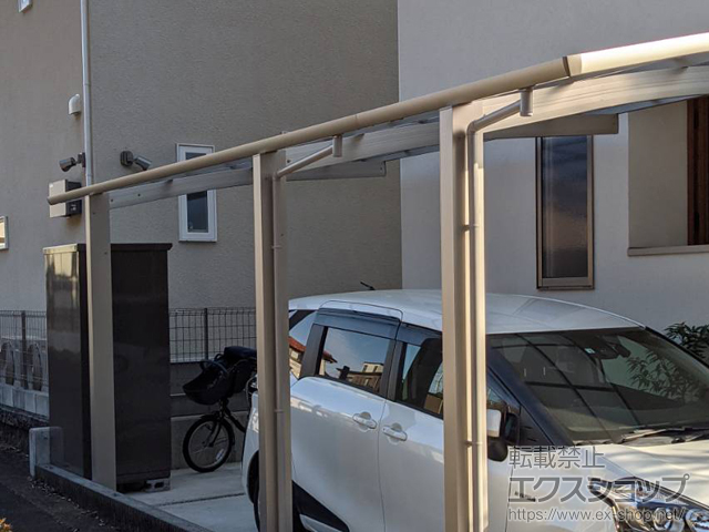 神奈川県川崎市のイナバ物置・屋外倉庫施工例(ナイソーシスター 900×720×1903 KMW-097E-P-CB:80519381-2)