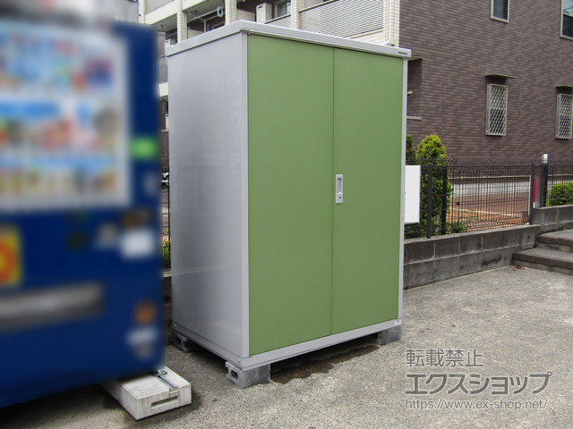 神奈川県横浜市のイナバ物置・屋外倉庫施工例(アイビーストッカー 1320×905×1903 BJX-139E-LG:71664174-1)