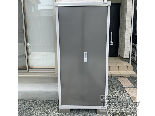 兵庫県明石市のイナバ物置・屋外倉庫施工例(アイビーストッカー 900×755×1903（BJX-097E） BJX-097E-PG:71947975-1)