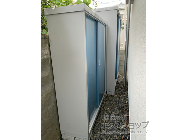 徳島県徳島市のイナバ物置・屋外倉庫施工例(シンプリー 一般型 1520×615×1903（MJX-156E） MJX-156E-AB:78678379-2)