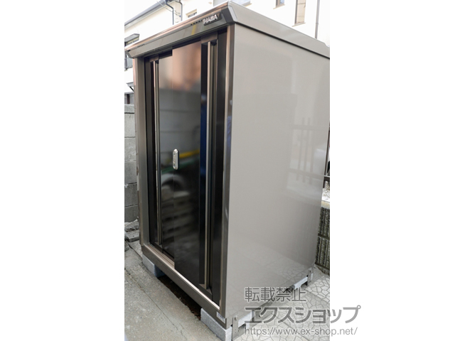 埼玉県川口市のイナバ物置・屋外倉庫施工例(ナイソーシスター 900×720×1303 KMW-097C-CB:83112581-2)