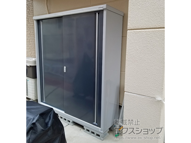 福岡県福岡市のイナバ物置・屋外倉庫施工例(シンプリー 一般型 1740×515×1903 MJX-175E-P-CG:99854491-1)